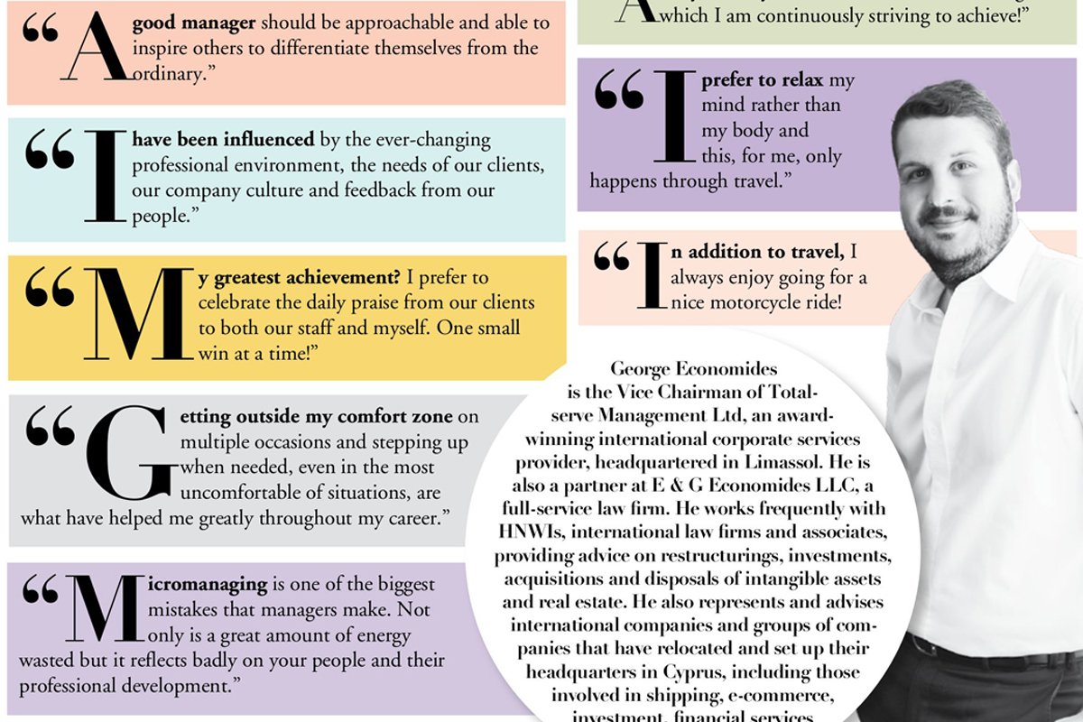 Gold Magazine - My Way with George Economides